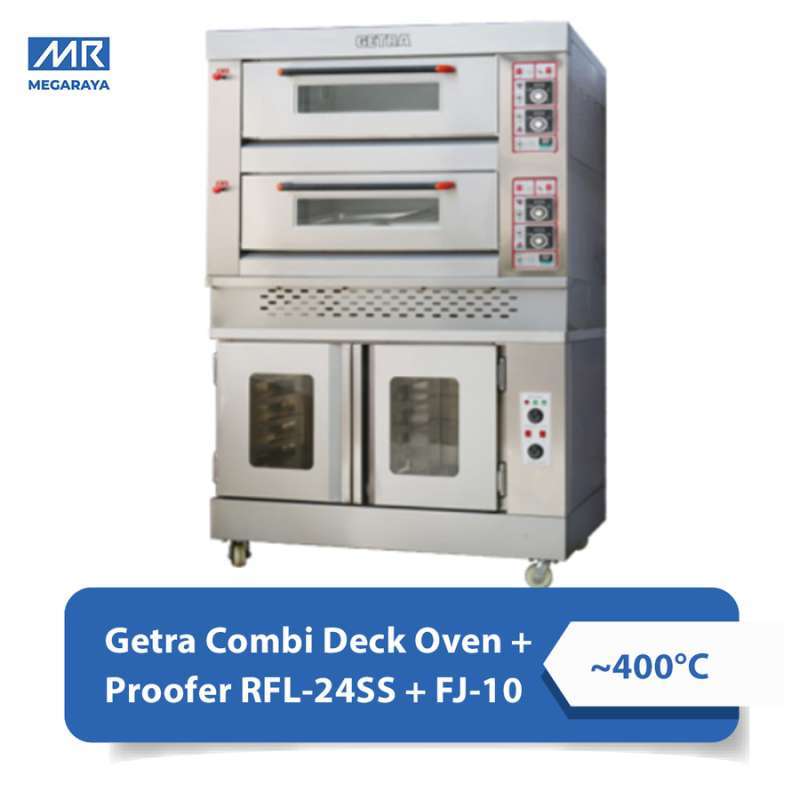 Jual Getra Combi Deck Oven + Proofer RFL24SS + FJ10 / RFL-24SS + FJ-10 ...