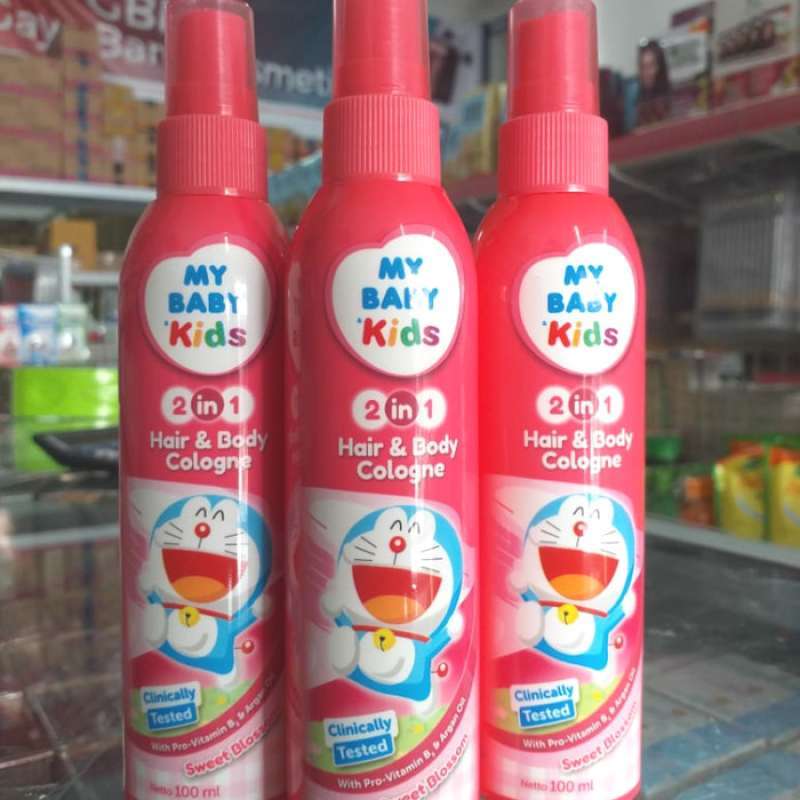 Jual My Baby Kids Hair & Body Cologne Pink [100 mL] di Seller Deralson ...