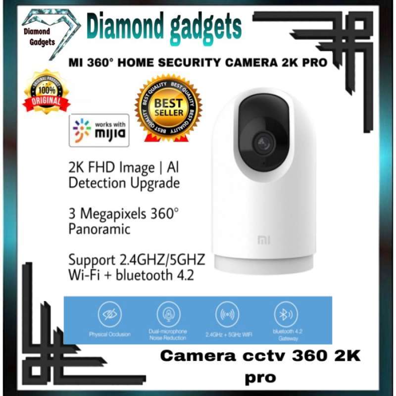 Promo Mi Camera Cctv 360 2K Pro Ip Cam - Mi Home Security Camera - Cctv ...
