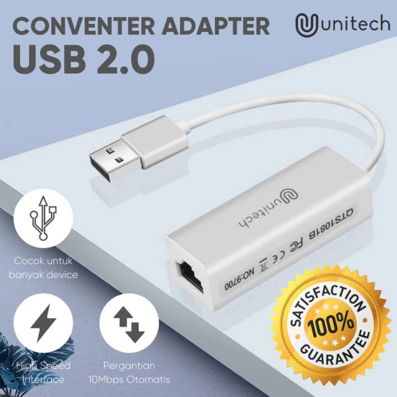 Promo Usb Lan Adapter 2.0 / 3.0 Ethernet Rj45 Lan Adapter Network ...