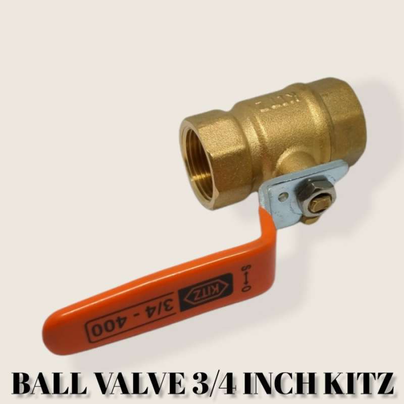 Promo Ball Valve 3/4 Inch / Stop Kran 3/4 Inch Kitz Harga Cuci Gudang ...