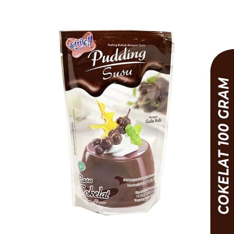 Jual NUTRIJELL PUDDING SUSU RASA COKELAT SANTAN LAPIS VARIAN RASA ...
