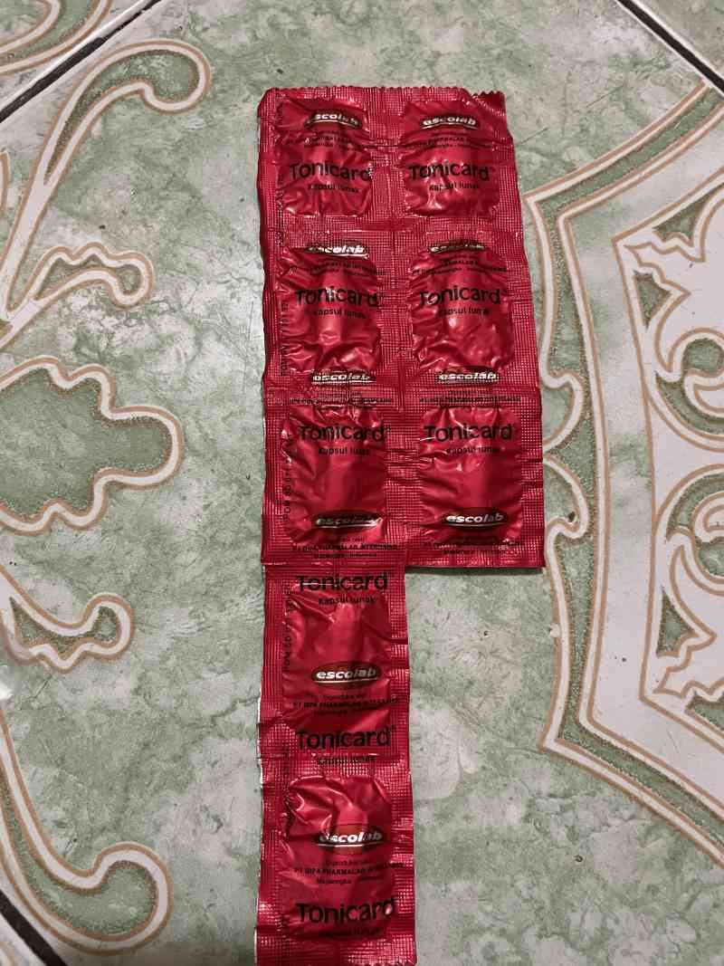Promo Tonicard Tablet - Per Strip Per Strip | Perbaiki Fungsi Otak Dan ...