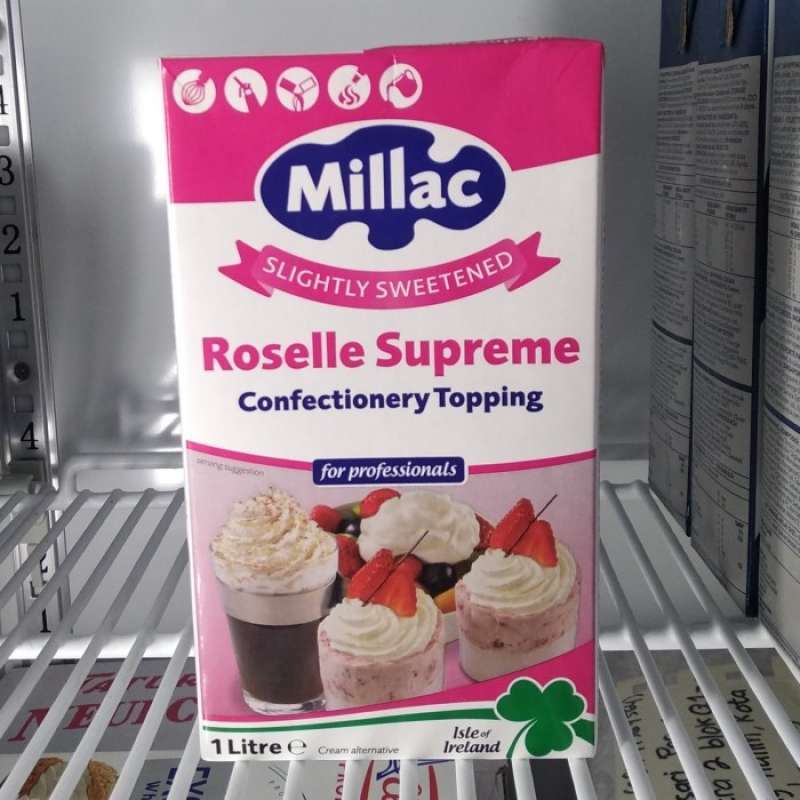Promo Millac Roselle Supreme Whipping Cream 1lt Diskon 41% Di Seller ...