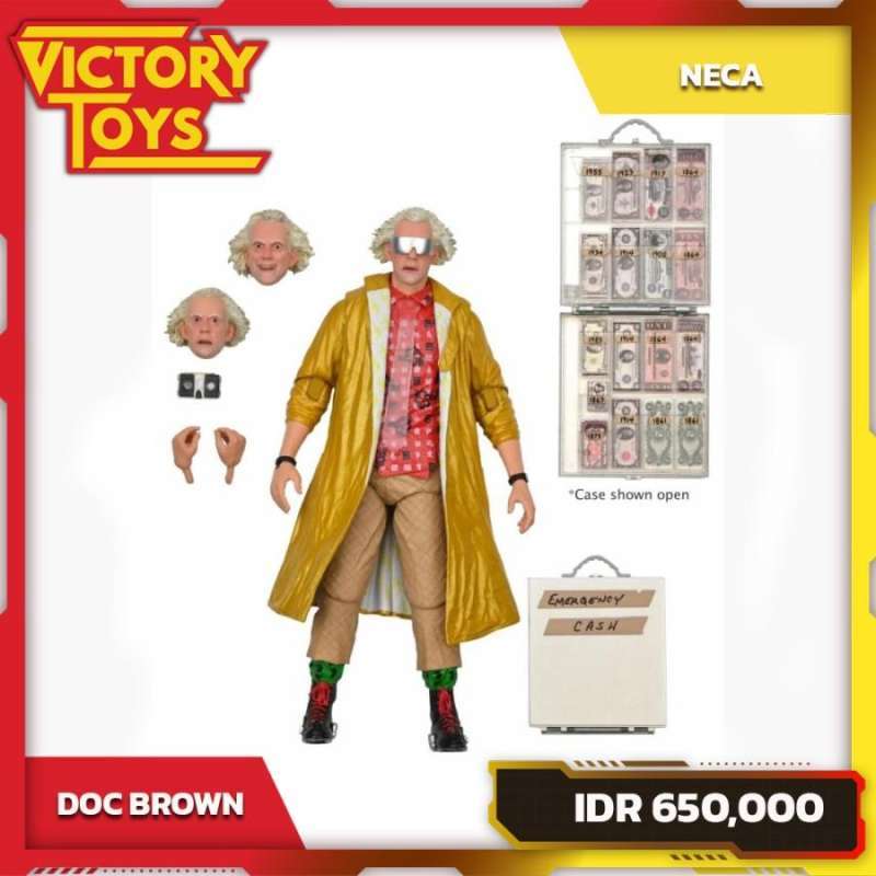 Jual BTTF PART 2 ULTIMATE DOC BROWN By Neca di Seller Victory Toys ...