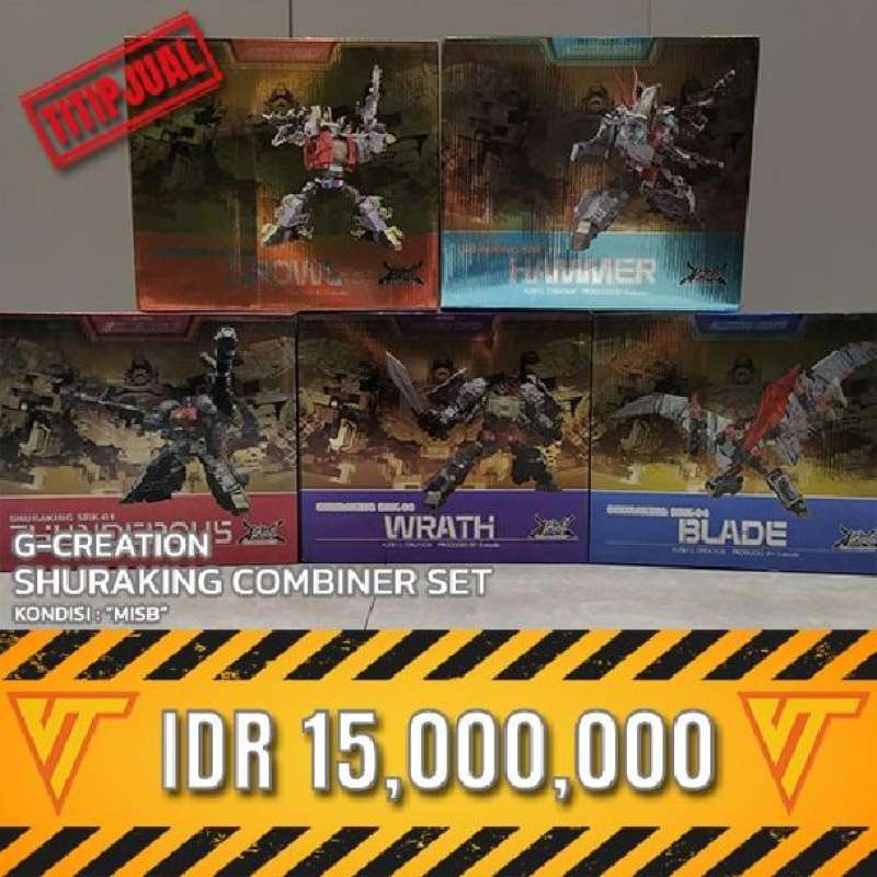 Jual SHURAKING COMBINER SET BY G-CREATION di Seller Victory Toys ...