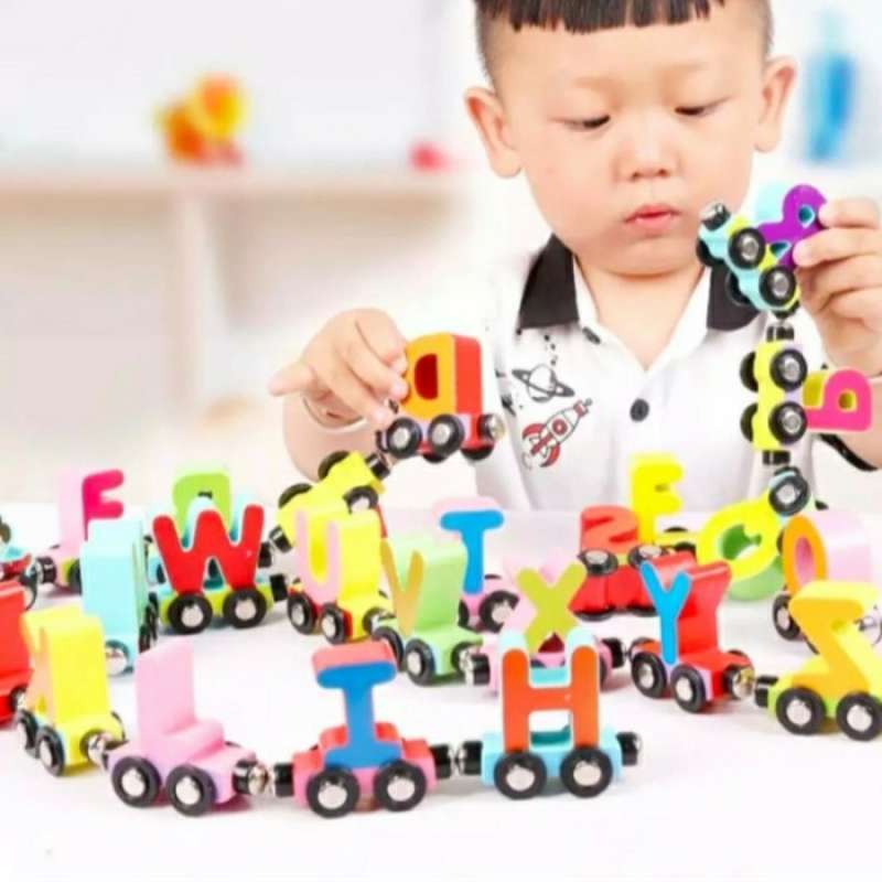Jual Mainan Edukasi Abjad Magnet Mobil di Seller DENTA TOYS - Kalibata ...