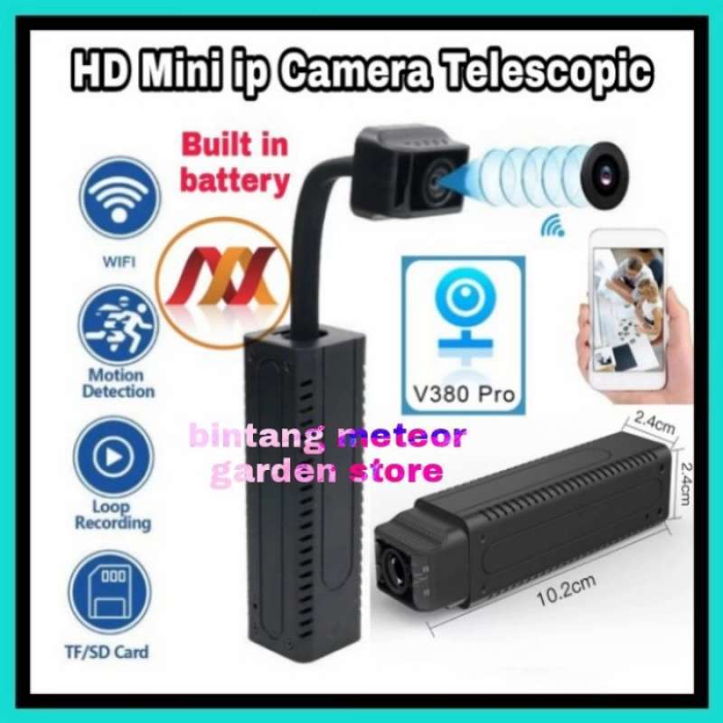 Jual Spy Ip Camera Telescopic Wifi Built In Baterry -Mini Hd Ip Cam T1 ...