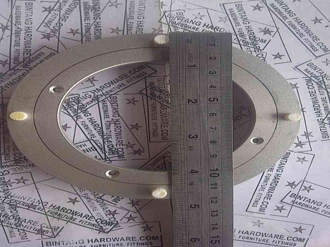 Jual Kolaher Ring Meja Putar 5 Inc Rotate Plat Lazy Susan Aluminium ...