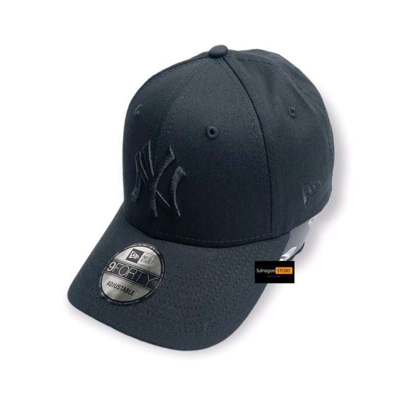 Jual Topi New Era Original 9forty New York Yankes Full Black Di Seller ...