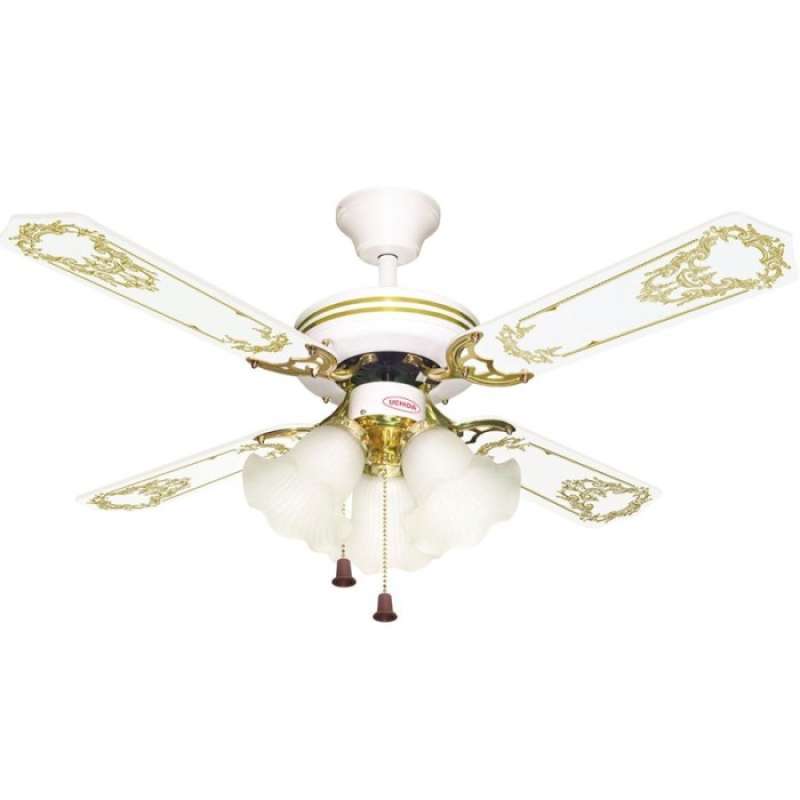 Jual Maspion MCF42203WH – Ceiling Fan 42 inch 4 Blade 3 Lampu Putih di ...
