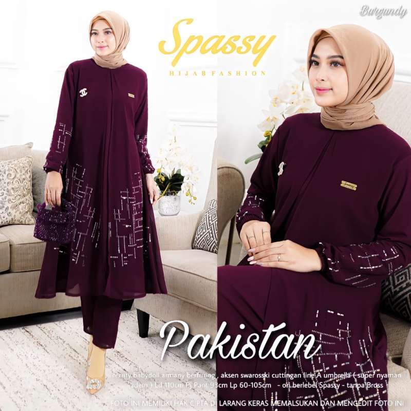Jual Pakaian Original PAKISTAN SET by SPASSY 10/9 di Seller Isabel Women Fashion - Kab ...