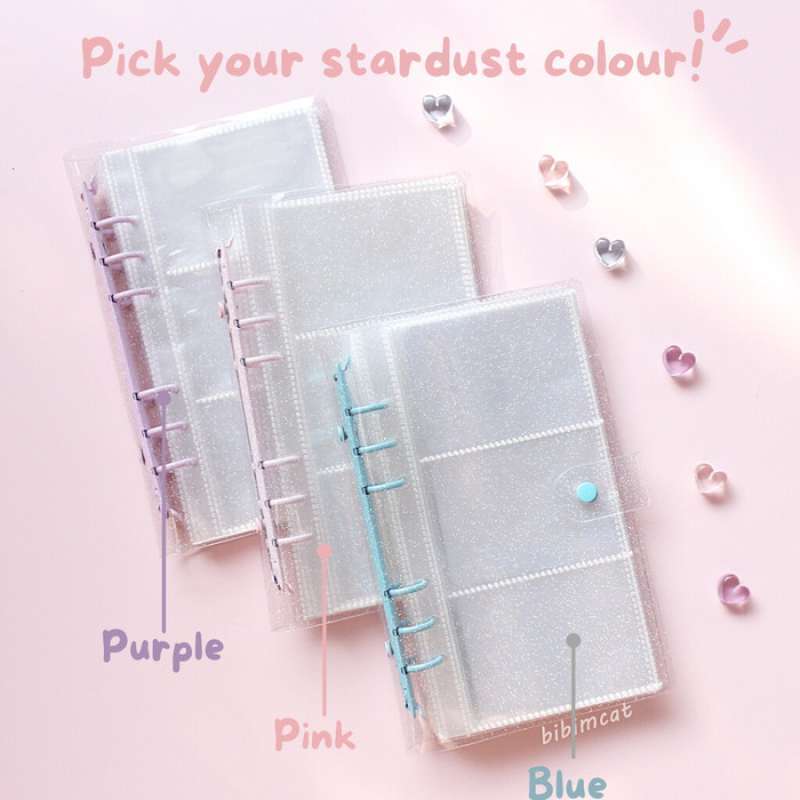 Promo [STARDUST] BINDER ALBUM PHOTOCARD / BINDER 6 RING PC KPOP 3P ...