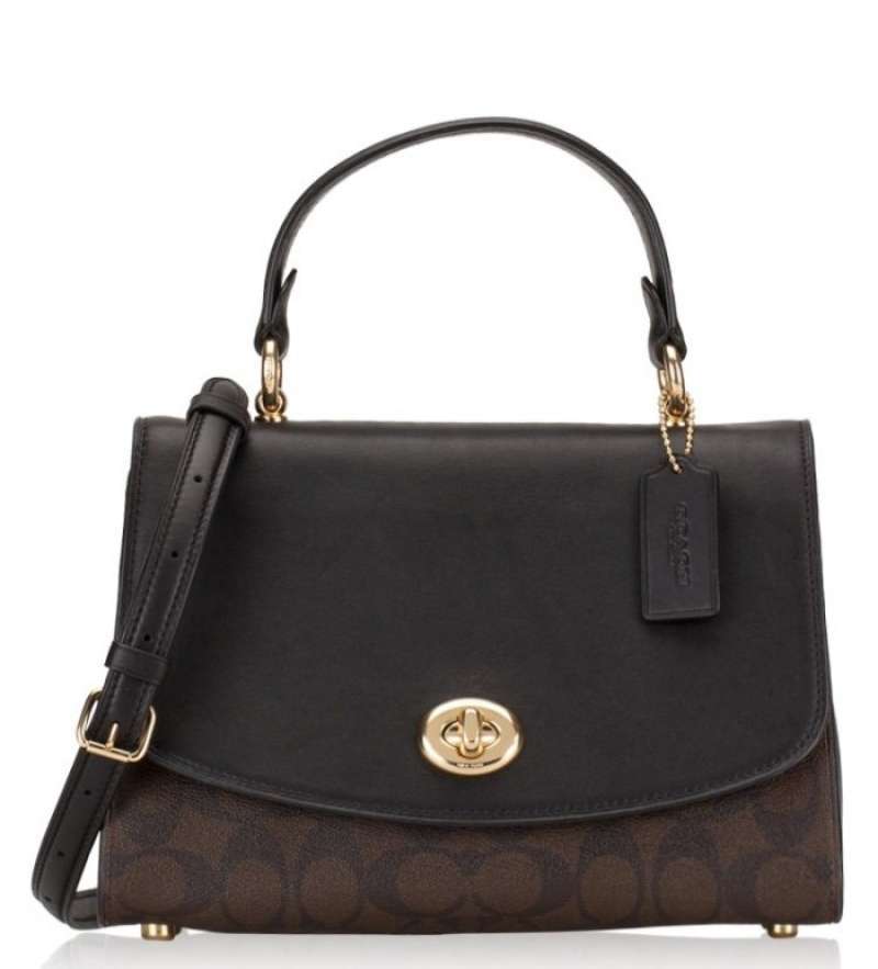 Jual Coach Tilly Top Handle Satchel In Signature Canvas di Seller ...