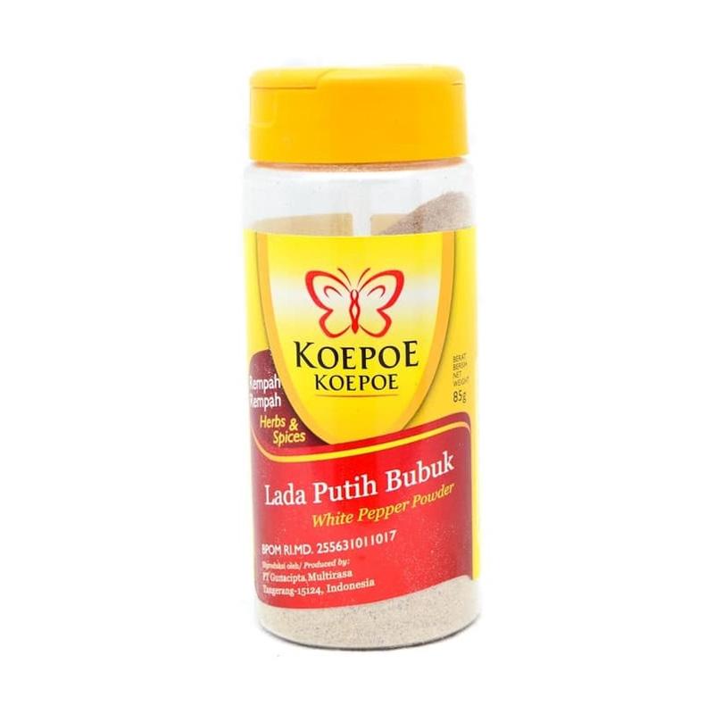 Jual Koepoe Koepoe Lada Putih Bubuk Penyedap Rasa [85 g/ @1pcs] Halal ...