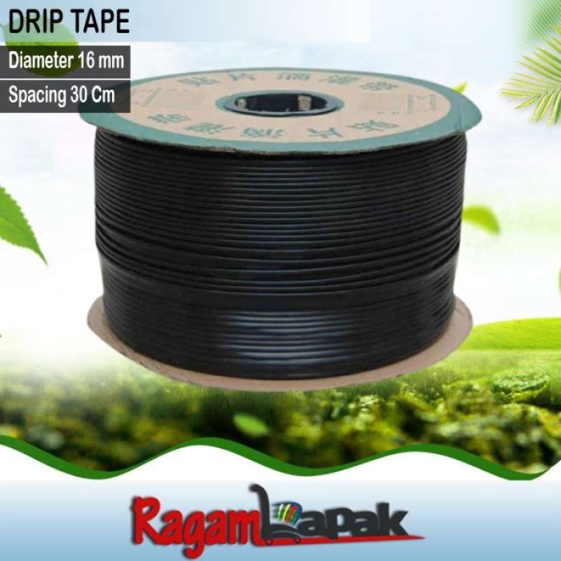 Jual Selang Drip Tape 16 mm Spacing 30 cm Drip Irrigation 1 roll (1000 ...