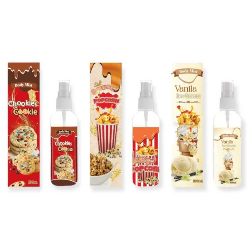 Popcorn Caramel Body Mist Lengkap Harga Terbaru Juni 2024 | Blibli