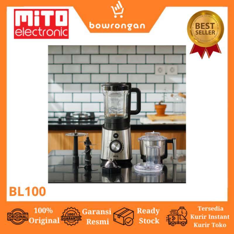 Promo MITO Food Processor Blender Omni Blade BL100 Mitochiba BL-100 ...