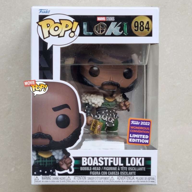 Jual Funko Pop Marvel Loki - Boastful Loki WONDERCON 2022 Exclusive ...