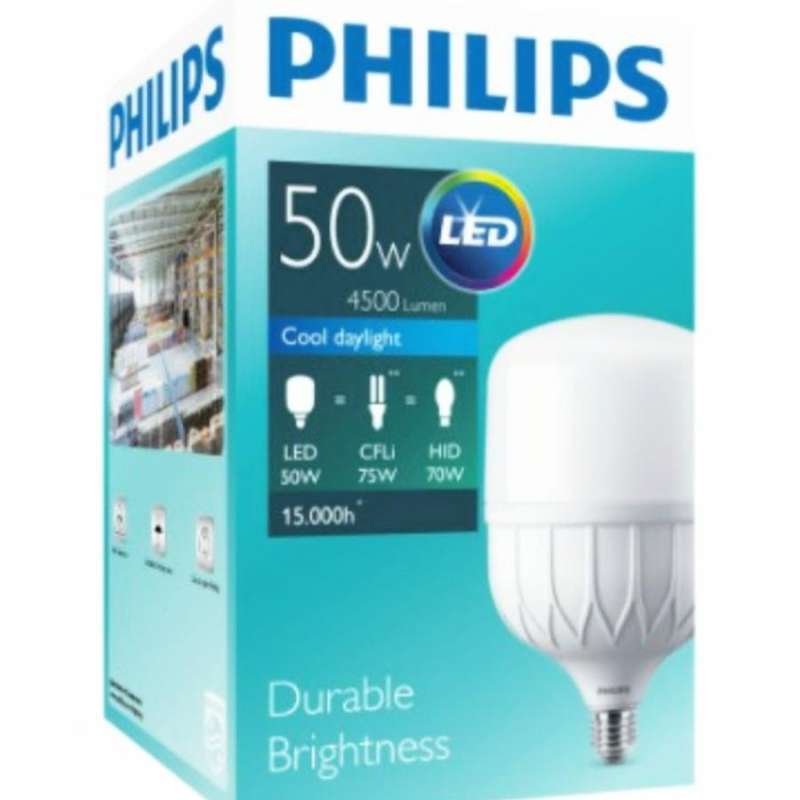 Jual PHILIPS TForce Core HB 45-50W E27 865 10k di Seller Elektrik jaya ...