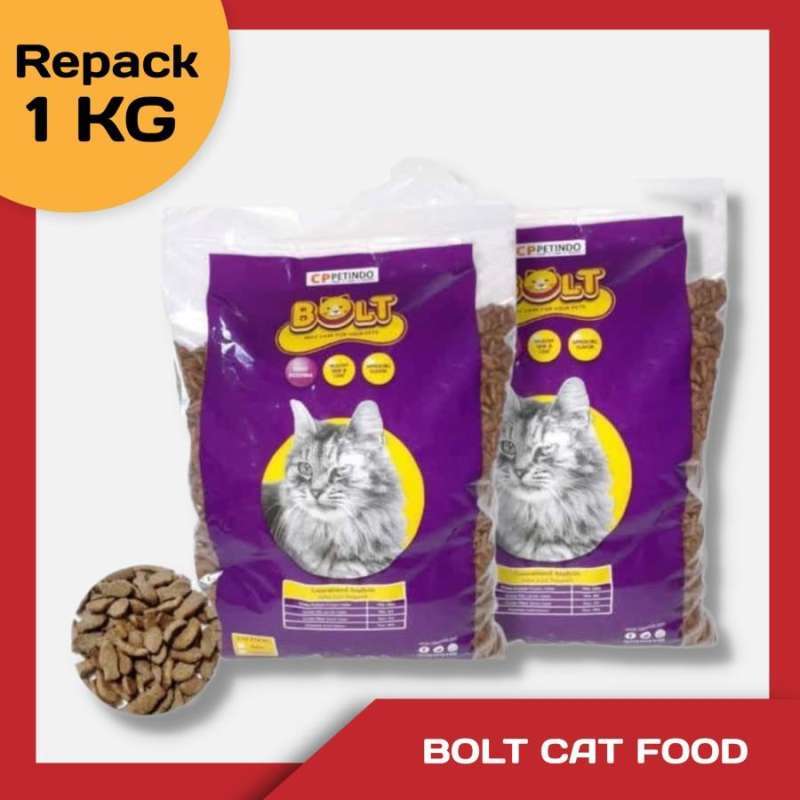 Jual BOLT MAKANAN KUCING 1KG BENTUK IKAN di Seller Central IDN Petshop ...
