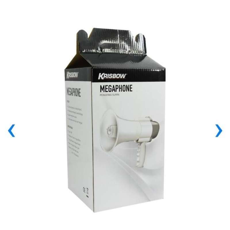Jual Krisbow Megaphone Baterai 4xd 10w | Toa Baterai Di Seller Barudak ...