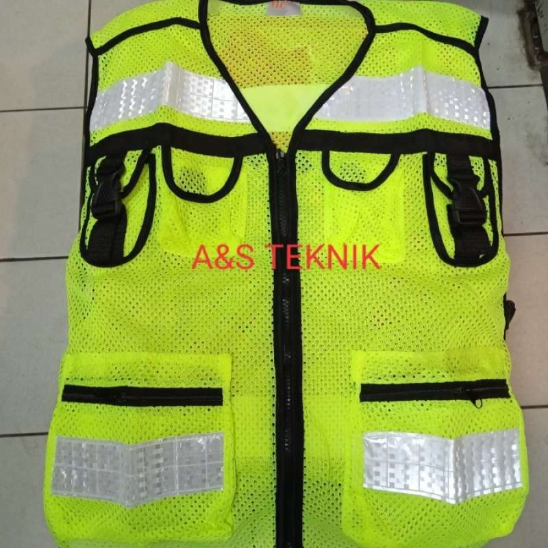 Promo Rompi Jaring Hijau 6 Kantong Diskon 12% Di Seller Jamil Store ...