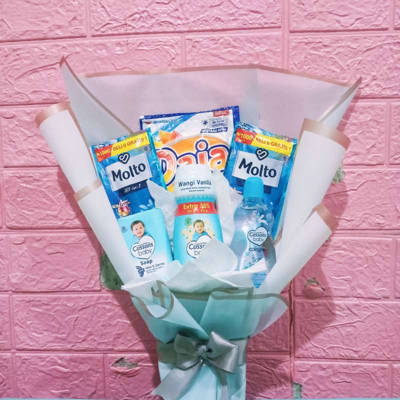 Jual Buket Custom / Buket Bunga / Buket Uang / Buket Snack Di Seller ...