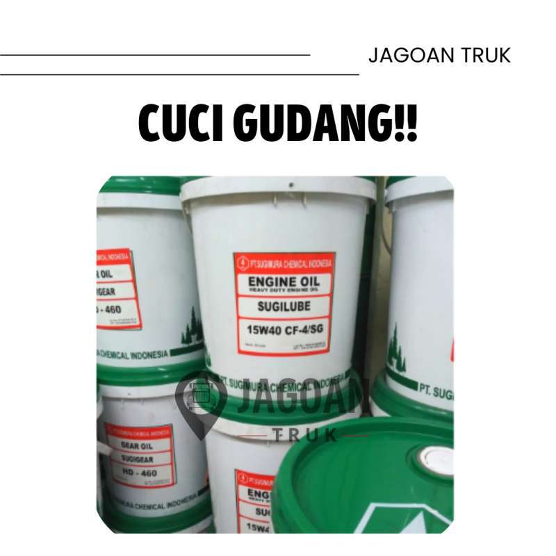 Jual Oli Mobil Diesel & Bensin SUGIMURA SUGILUBE 15W40 CF-4/SG (Pail ...