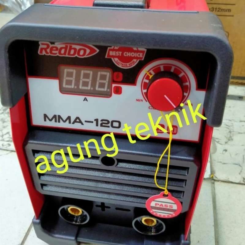 Promo mesin las inverter mma 120 A 120A Redbo + Kawat Las Electrode 2,5mm Diskon 7% di Seller ...