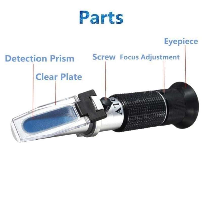 Jual New Atc Glycol Refractometer Car Antifreeze Battery Acid Engine ...