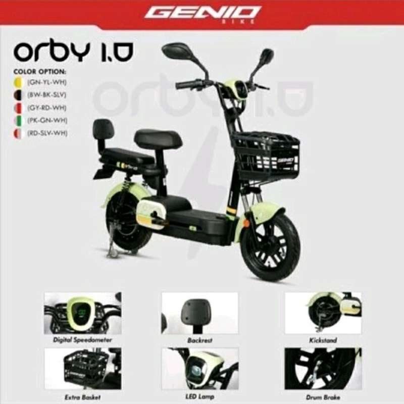 Jual Sepeda Listrik Genio Orby 1.0 Ebike di Seller Kereta Retha ...