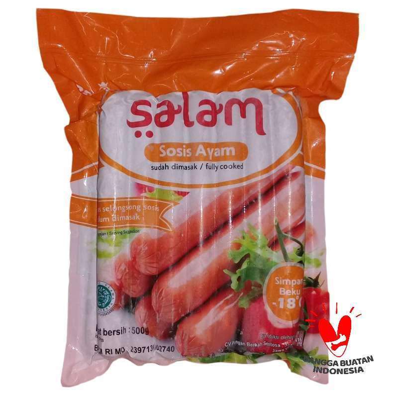 Jual Salam Sosis Ayam [500 g/ HALAL] di Seller Frozenfood46 - Lembang ...