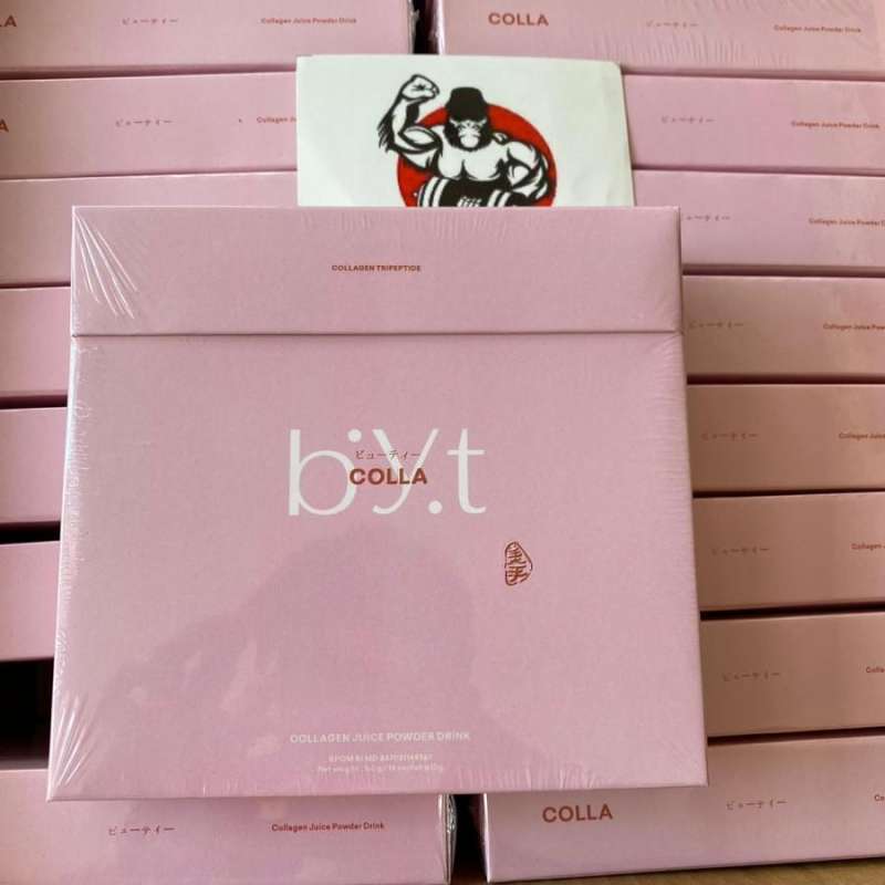 Jual Byt Colla 1 Box 16 Sachet Collagen Tripeptide Gluthatione Byoote B ...