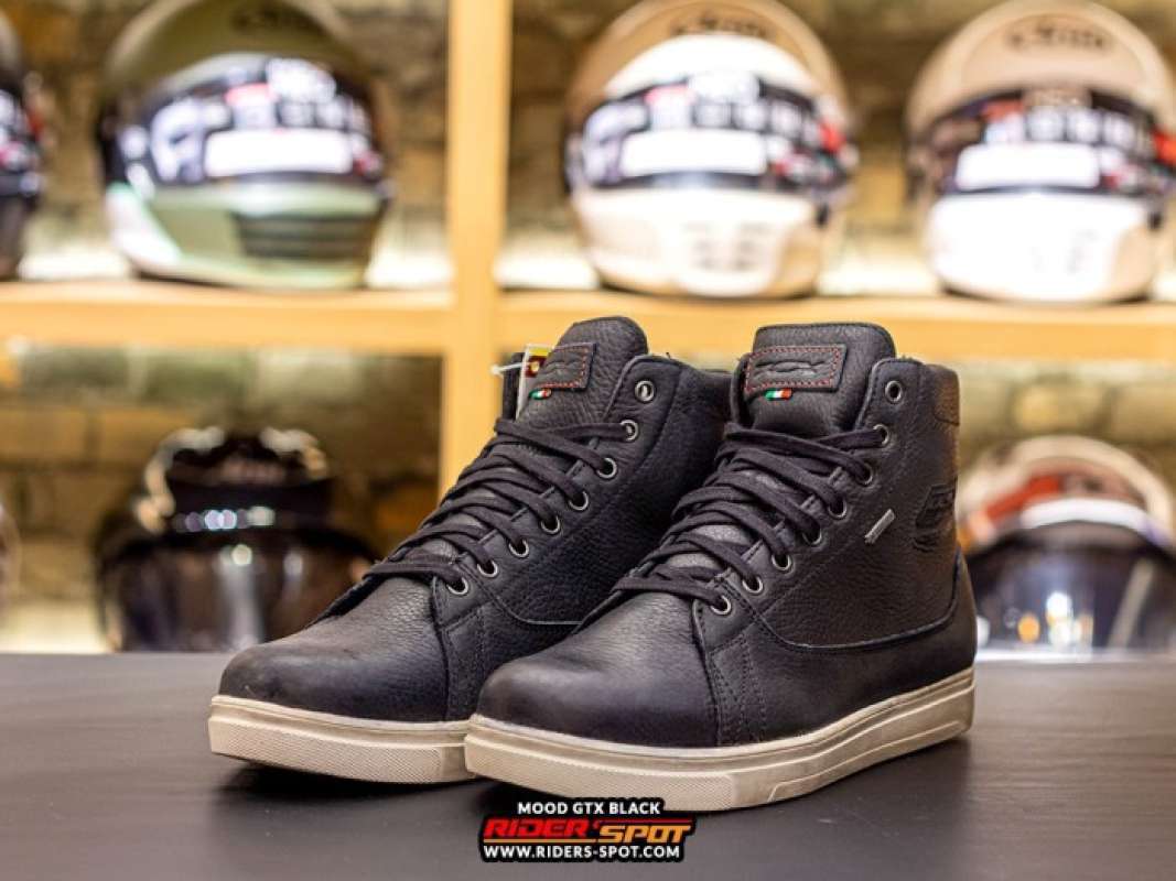 Jual Sepatu Biker Tcx Boots Mood Gtx Black Hitam Riding Boots Touring ...