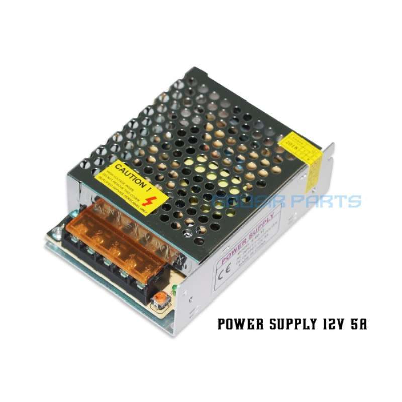 Jual Premium Power Supply adaptor switching LED 12V 5A 12 V /Volt 5 A/Ampere Jaring Limited di ...