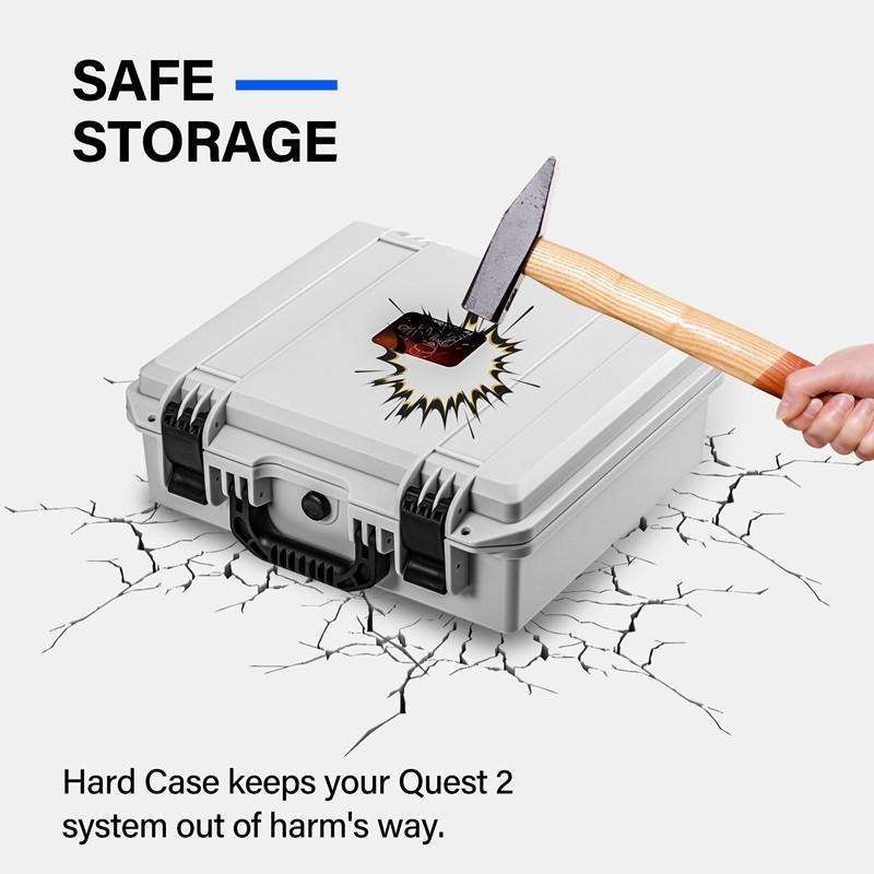 Jual Devaso Hard Carrying Case For Oculus Meta Quest 2 Vr Tas Bag Di ...