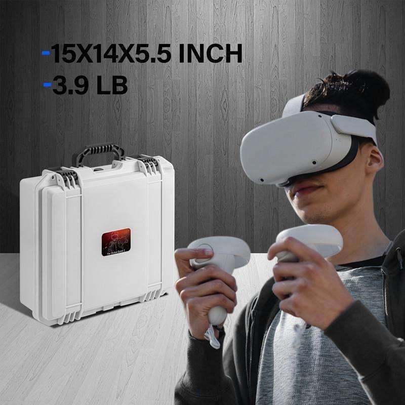 Jual Devaso Hard Carrying Case For Oculus Meta Quest 2 Vr Tas Bag Di ...