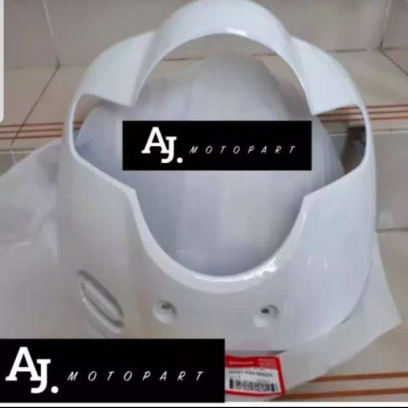 Jual Tameng Depan Atau Panel Lampu Depan Scoopy 2017 -2018 Putih Susu ...