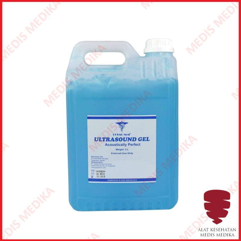 Jual Usg Gel 5 Liter Cosmo Med Galon Ultrasound Jelly Doppler Dopler 5l ...