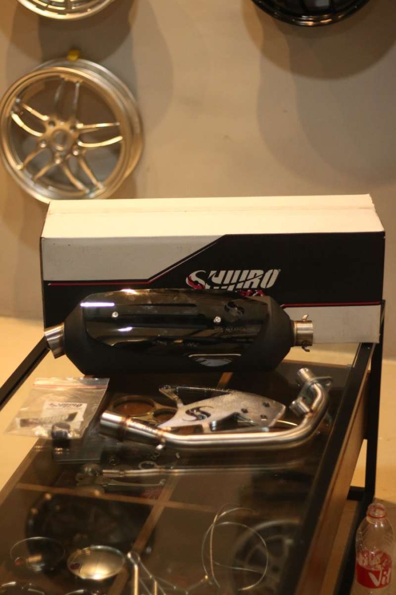 Promo Knalpot Shijiro Standar Racing Special Black Vespa Sprint Prima S ...
