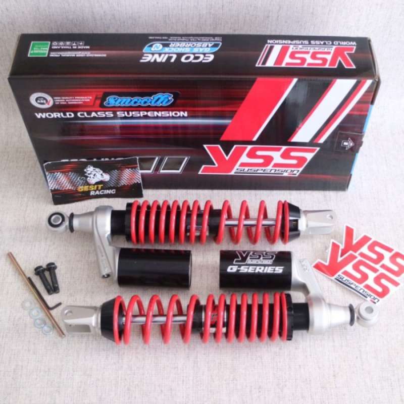 Jual Shockbreaker Shock Honda PCX 160 Hitam Merah YSS G PLUS 365mm SMOOTH di Seller Gasta Depn ...