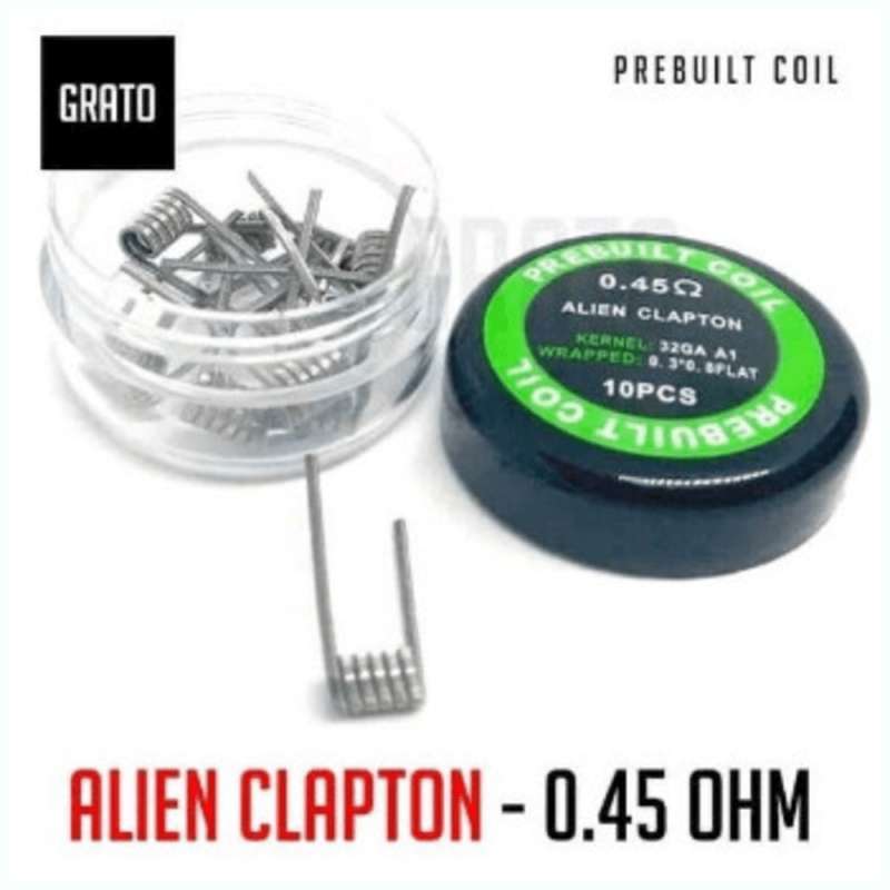 Jual Alien Clapton Coil Prebuilt 0,45 Ohm Kode 115 di Seller Melville ...