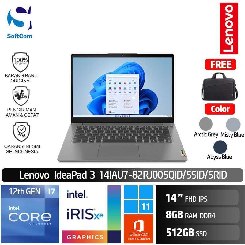 Jual Lenovo Idepad Slim I Iau Qid Rid Sid Notebook Core I U Gb Gb Ssd Win