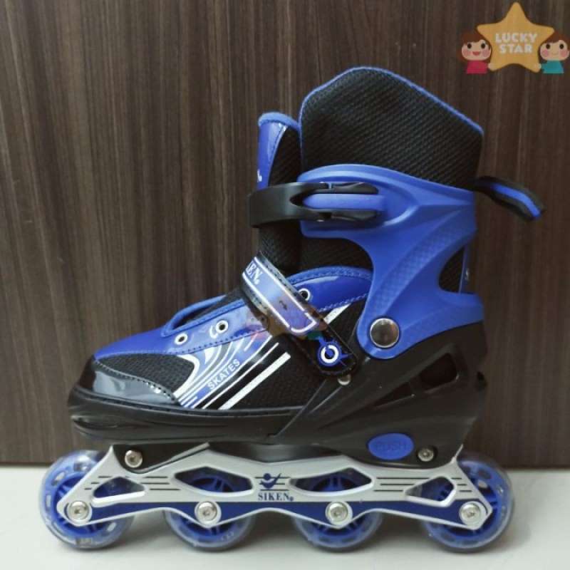 Jual Sepatu roda lampu Roller Blade Inline Bajaj Sofiya power Ban Karet ...