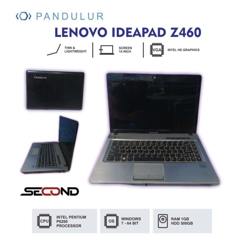Jual LAPTOP LENOVO IDEAPAD Z460 1GB/500GB di Seller Pandulur Computer ...