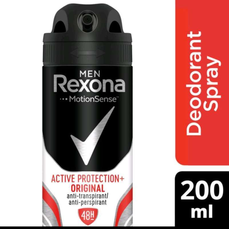 Jual Rexona men motion Sense Deodorant Spray Active protection 200 ml ...