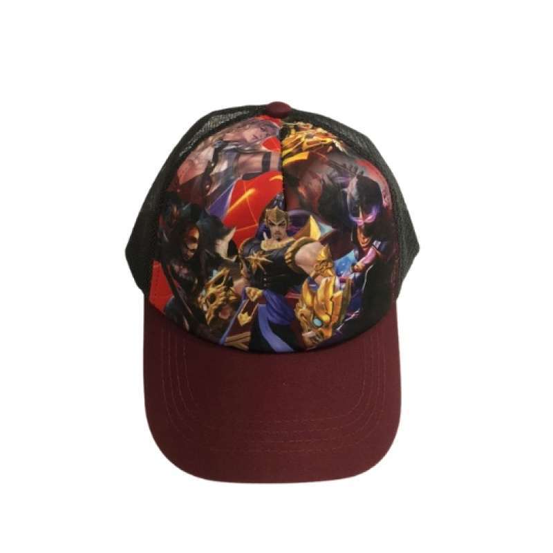 Jual Topi Anak Printing animasi cartoon/ Trucker kids - Boboi Boy Abu ...