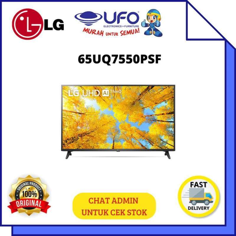 Promo LG 65UQ7550PSF SMART UHD TV ThinQ AI 4K 65 INCH Diskon 14% di ...