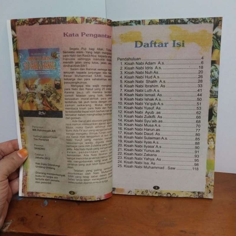 Promo Kisah Teladan 25 Nabi & Rosul Full Color Diskon 25% Di Seller Pintar Baca - Senen, Kota ...